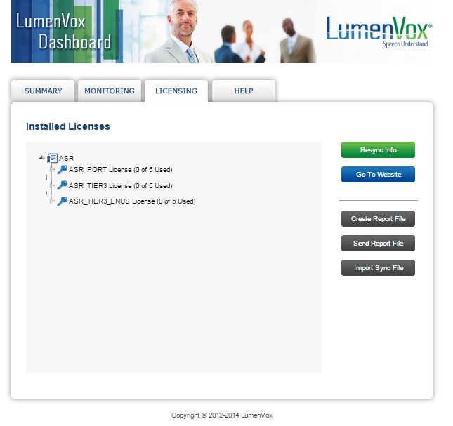 Registering the Flexible License Server | LumenVox Knowledgebase
