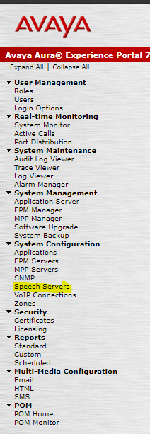 Configuring the Experience Portal to use MRCPv2/TLS with SIPS and SRTP | LumenVox Knowledgebase